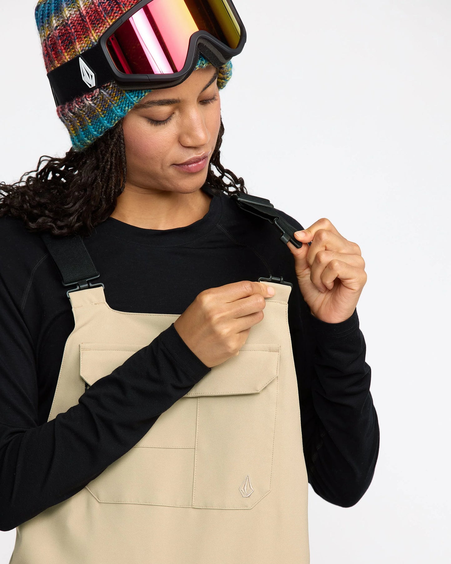 Volcom Womens Creston 3D Stretch Bib Overall 2026 – WWS Boardshop